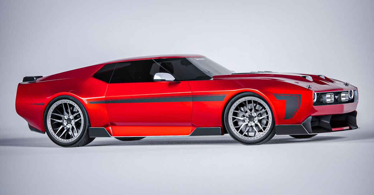 10 Reasons Why Someone Should Build This Modern 1971 Ford Mustang Boss 351