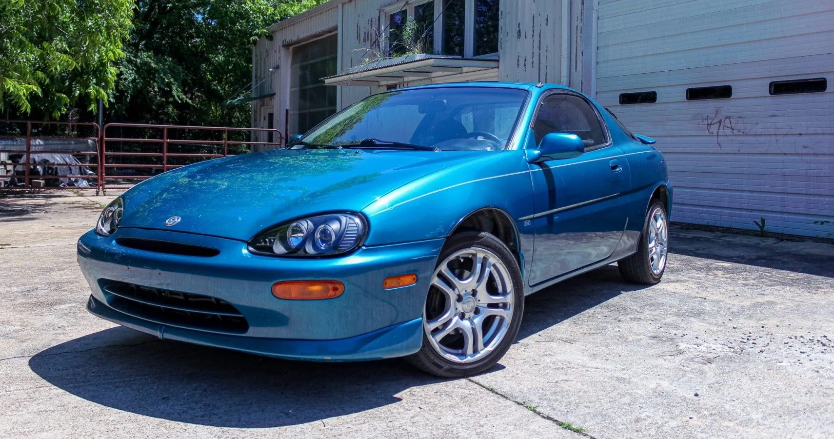 This Mazda 'Suicide' MX3 Is The Strangest Twin-Turbo V12 On YouTube