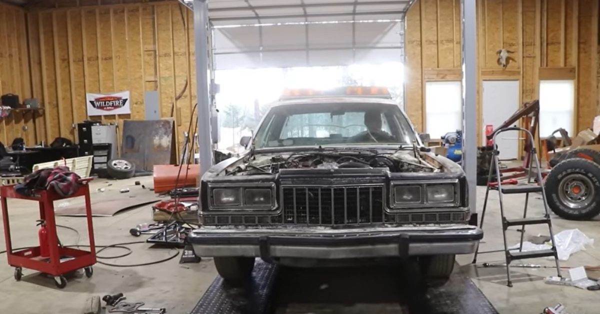 See This Classic Dodge Police Car Get Back On The Road After 27 Years ...