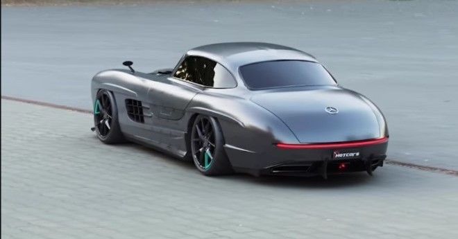 10 Things We Love About This Stunning Mercedes-Benz 300 SL Gullwing Render