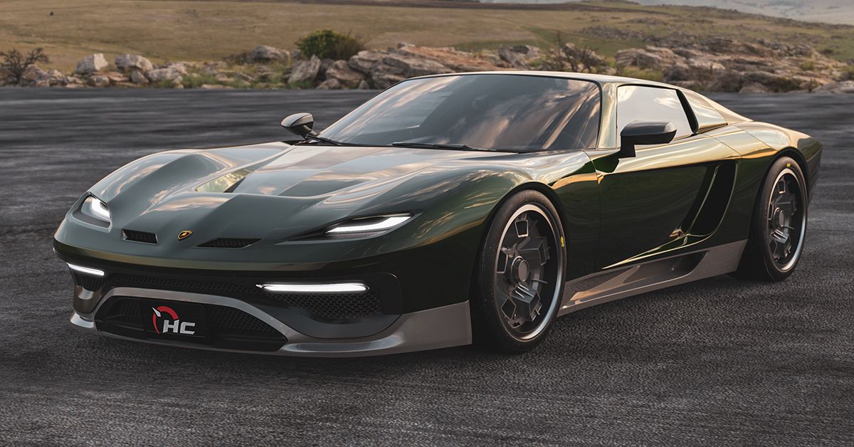 This Digital Lamborghini Miura Is A Better Return To Form Than The Countach