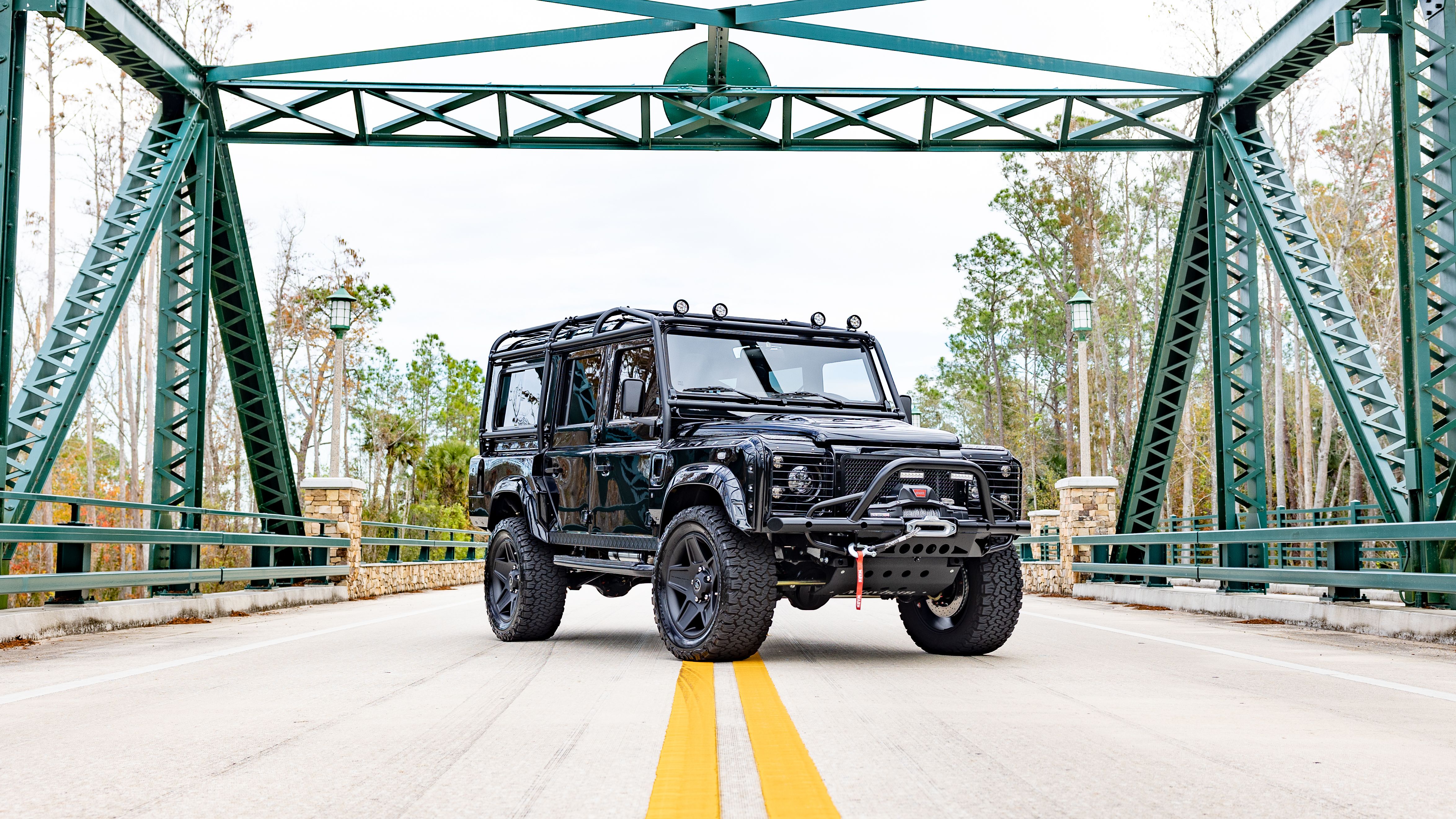 The Classic Land Rover Defender Gets A Stealth Fighter Style Makeover