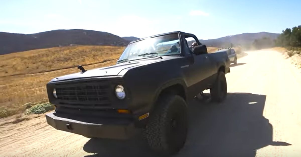 See This Classic 1975 Dodge Ramcharger Get Put To The Test Off-Road