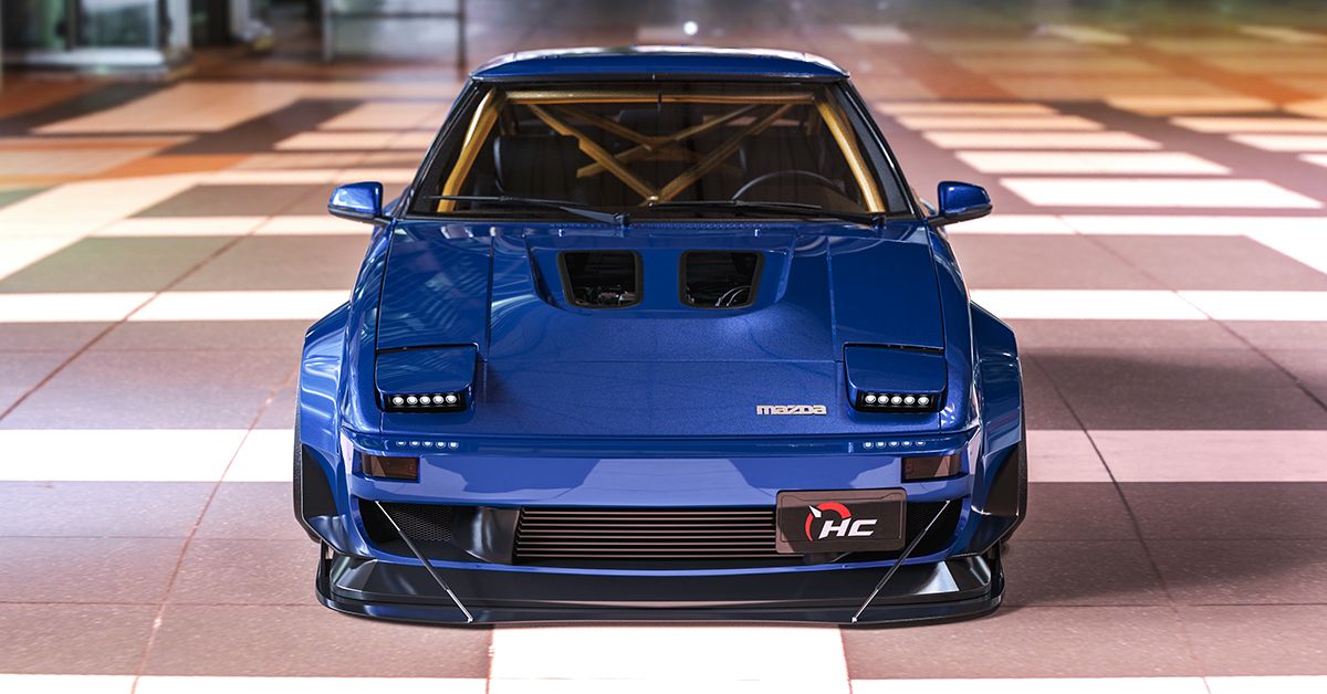 10 Reasons Why JDM Fans Will Love Our Digital Mazda RX-7 FC Restomod