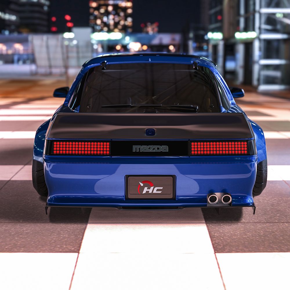 10 Reasons Why JDM Fans Will Love Our Digital Mazda RX-7 FC Restomod