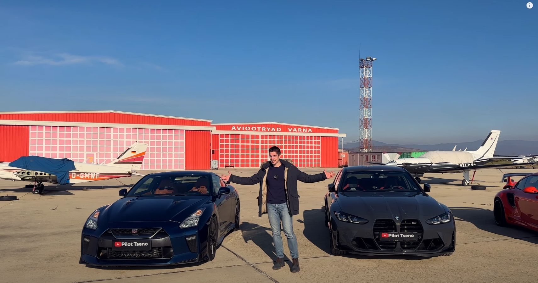 Watch This Epic Drag Race Between A Tuned Nissan GTR And BMW M3