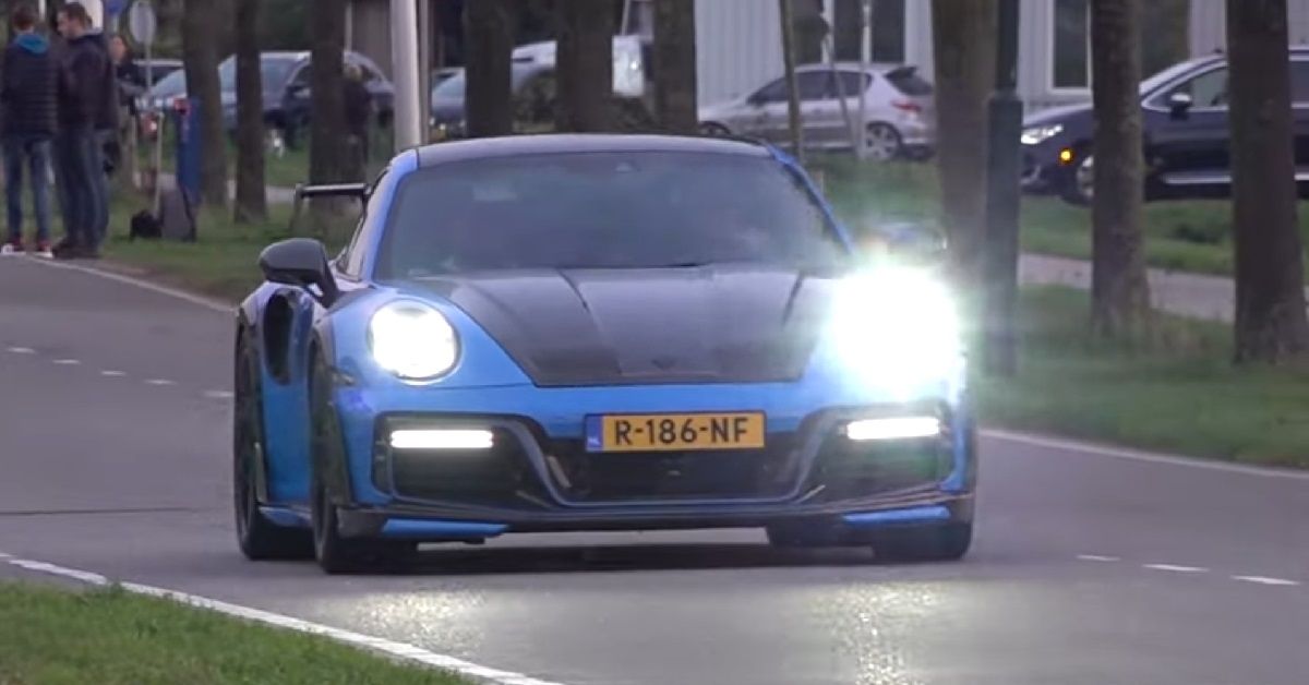Watch A Custom 800-HP Porsche 911 Turbo S Take On Audi And BMW