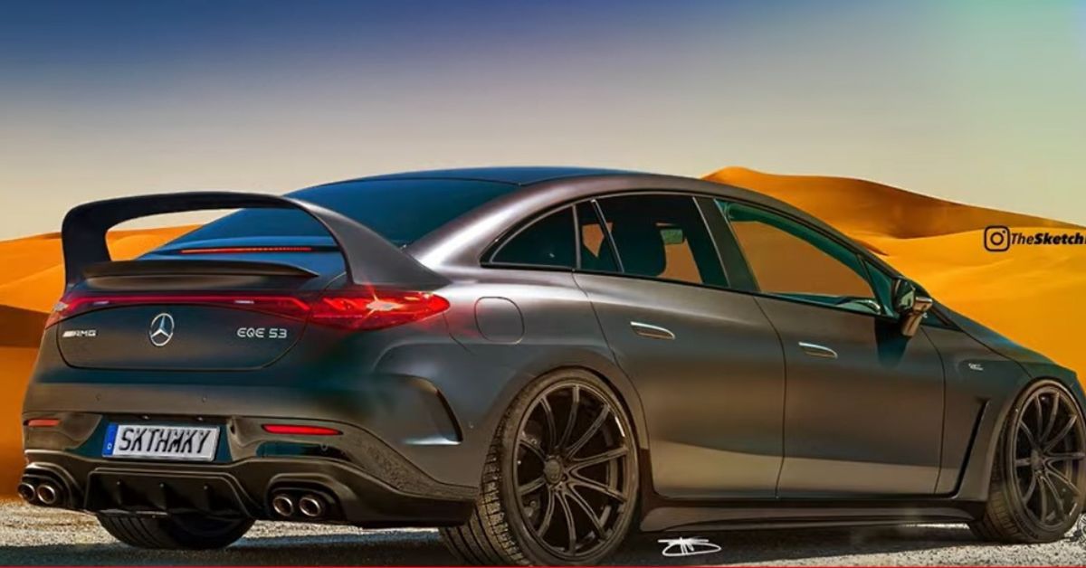 "Blob" No More: Watch A Mercedes-Benz EQE Sedan Get Transformed Into A ...