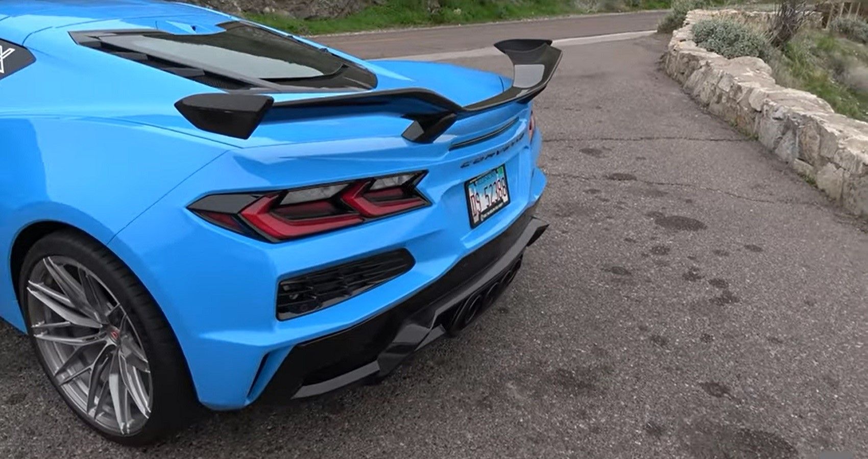 Here's What Happens When A British YouTuber Gets The Keys To The C8 ...