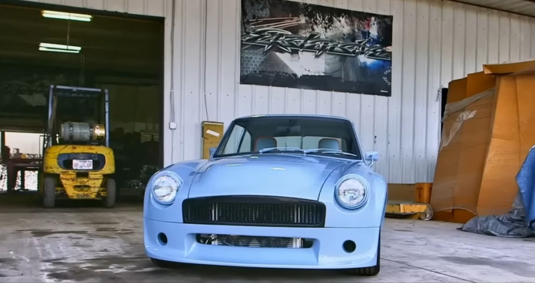 Watch John Cena's British MGC Become An All-American Sports Car