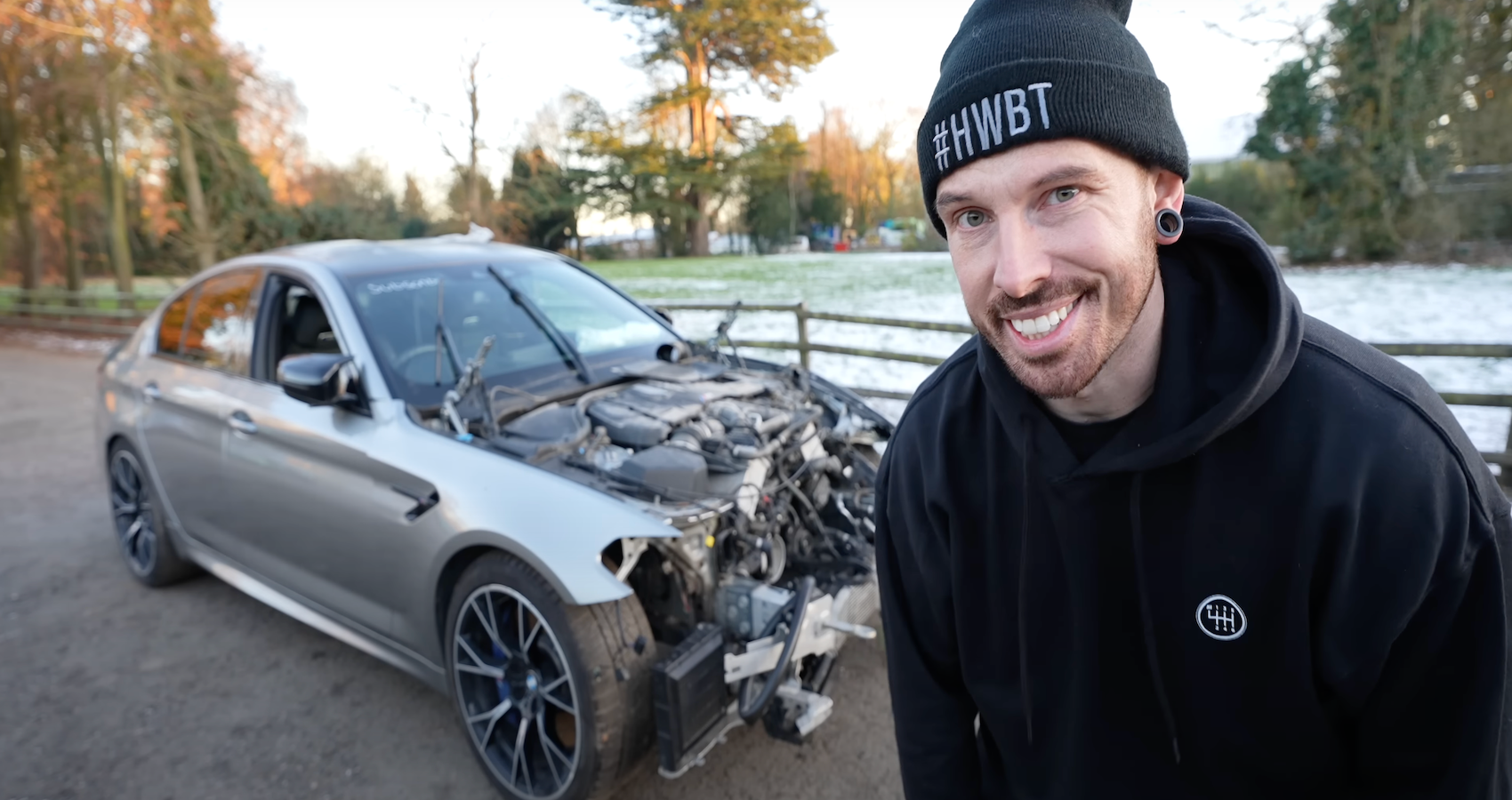 Watch This YouTuber Embark On A Risky Mission To Rebuild A Wrecked ...