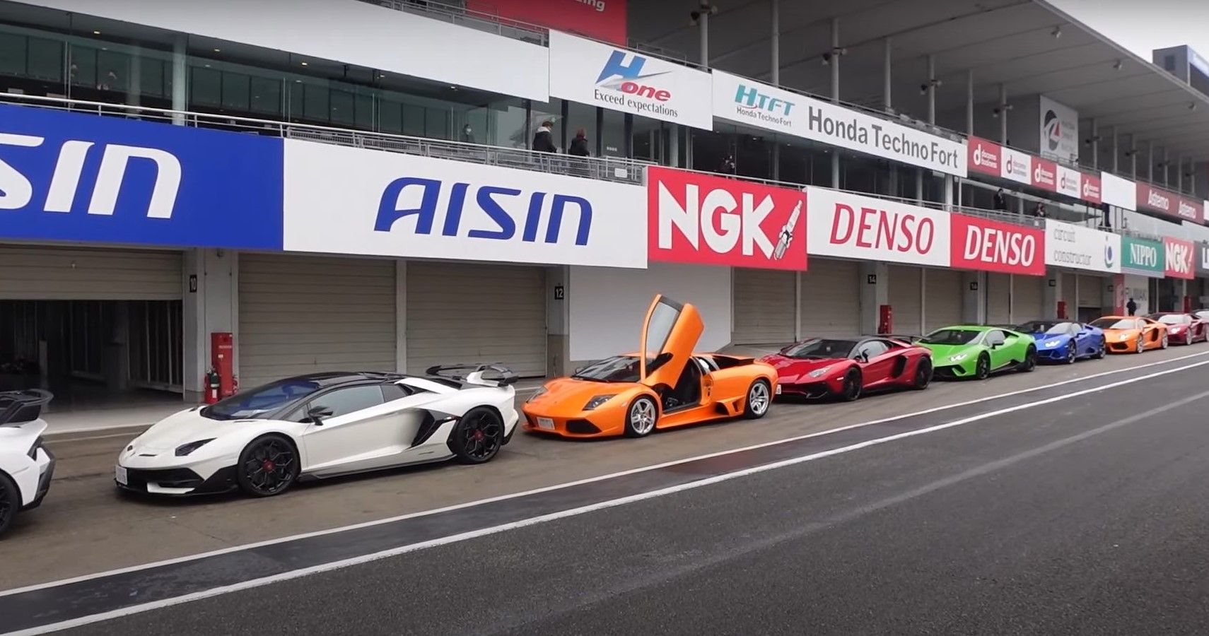 This YouTuber Heads To Japan For One Of The Largest Lamborghini Car Meets