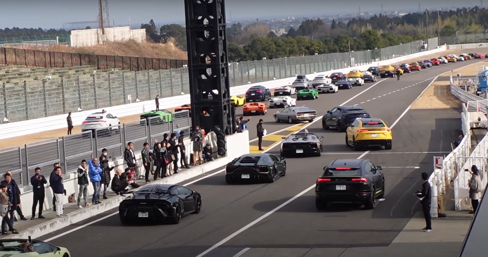 This YouTuber Heads To Japan For One Of The Largest Lamborghini Car Meets