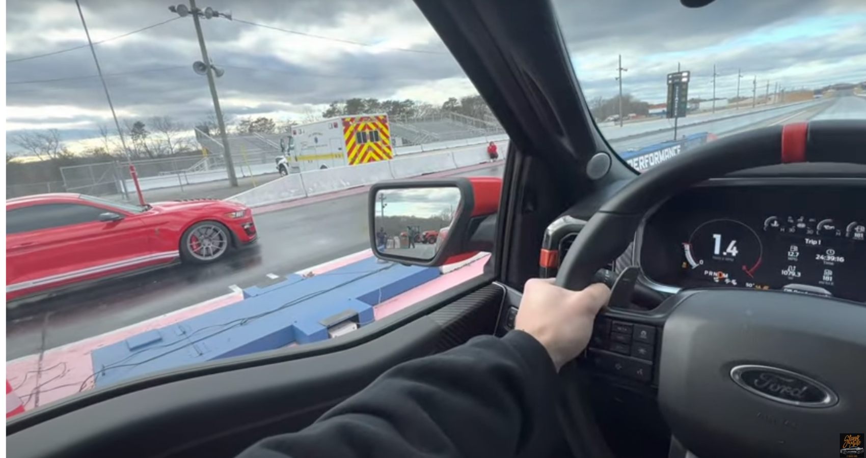 Ford Mustang Shelby GT500 VS F-150 Raptor R Drag Race Settles Family ...