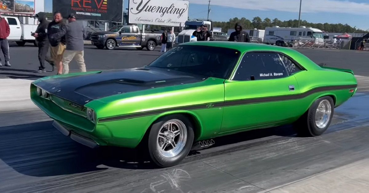 Green With Envy: This 1970 Dodge Challenger Takes On A Couple Of Fox ...