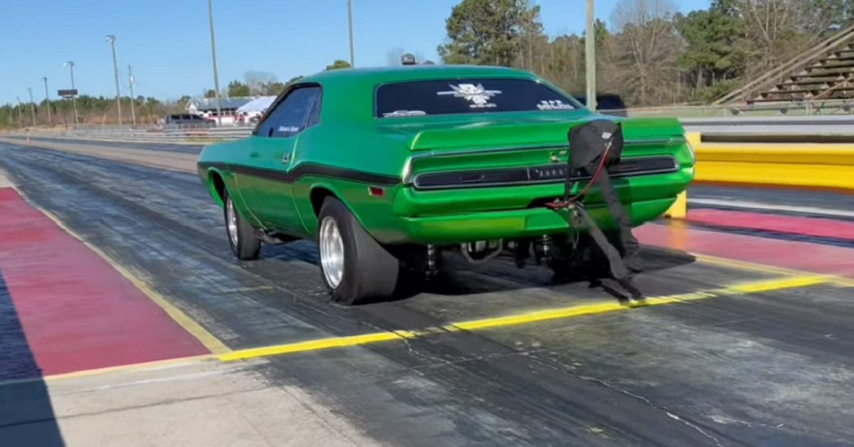 This 1970 Dodge Challenger Drag Car Has Just Too Much Power