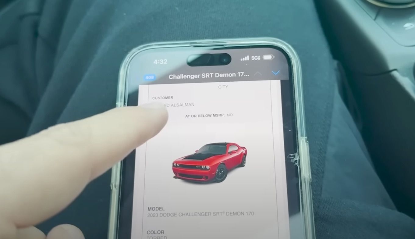 People Are Paying $100,000 Dealer Markups For The 2023 Dodge Challenger ...