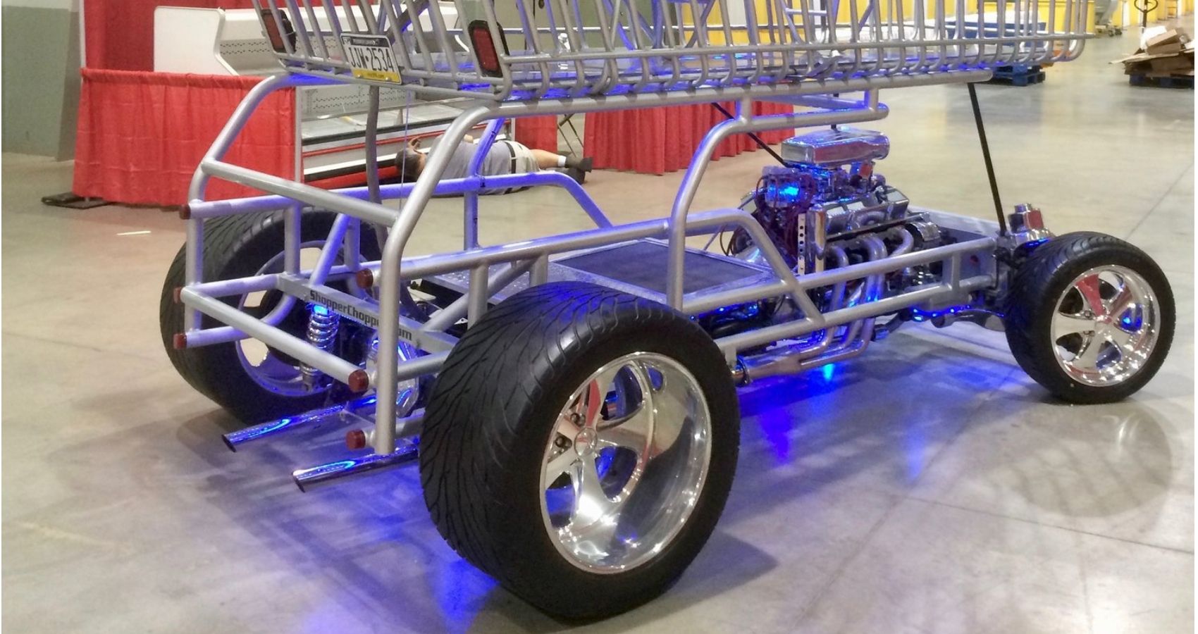 This Small-Block V8 Shopping Cart Will Smoke Your Garage Built Muscle Car