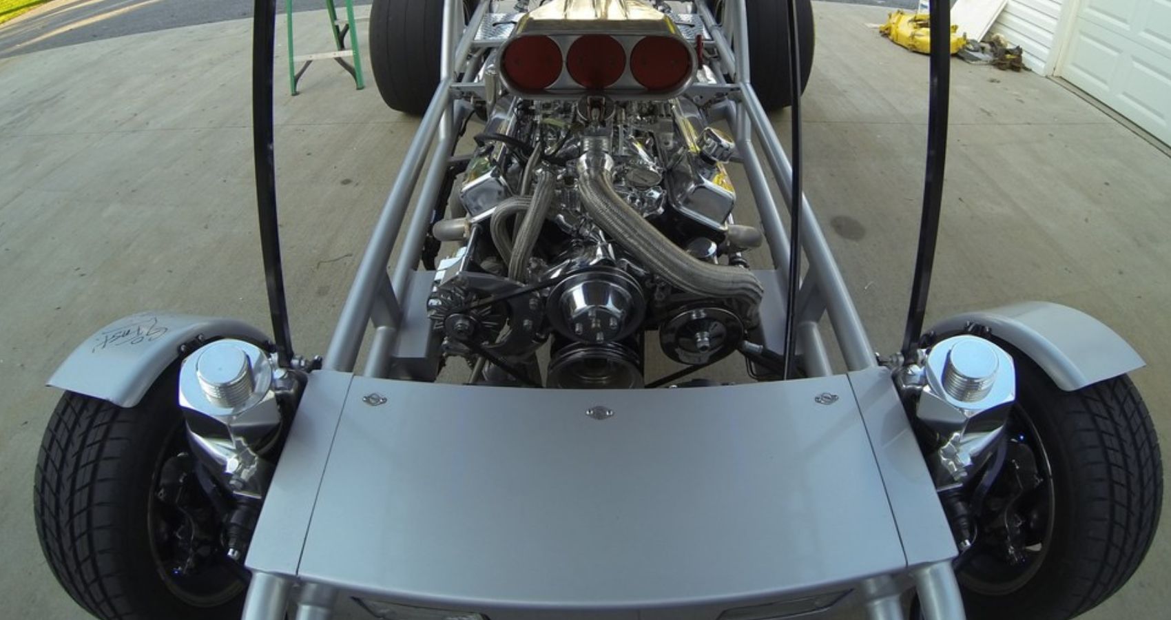 This Small-Block V8 Shopping Cart Will Smoke Your Garage Built Muscle Car