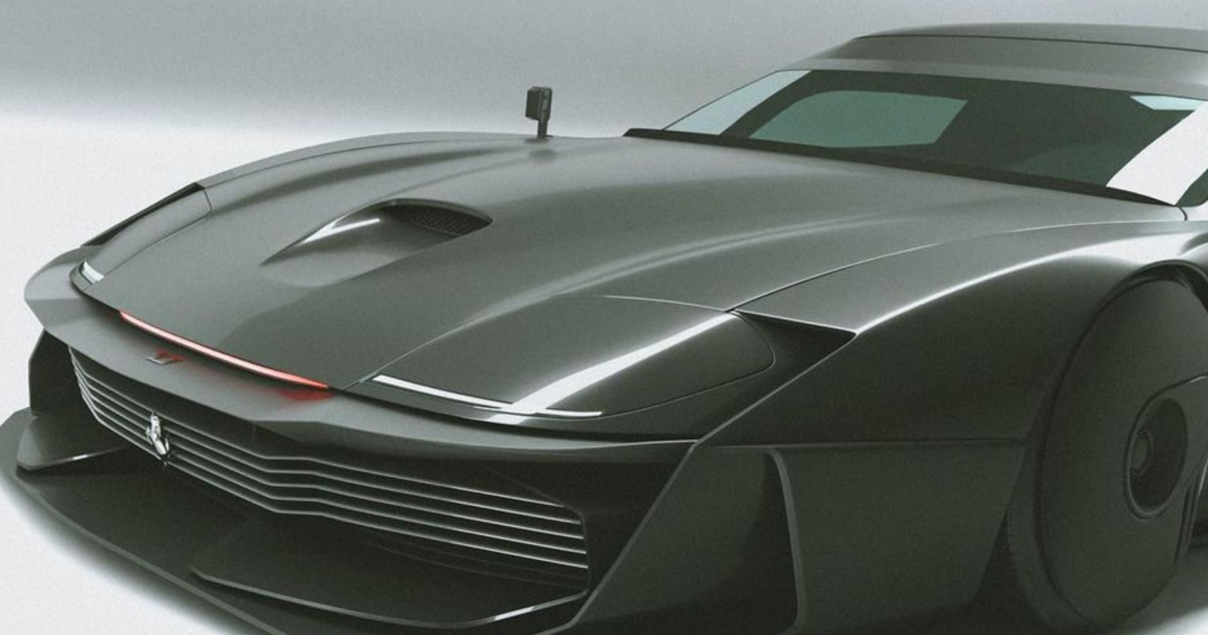 The Legendary Knight Rider Is Reimagined As This Awesome Cyberpunk ...