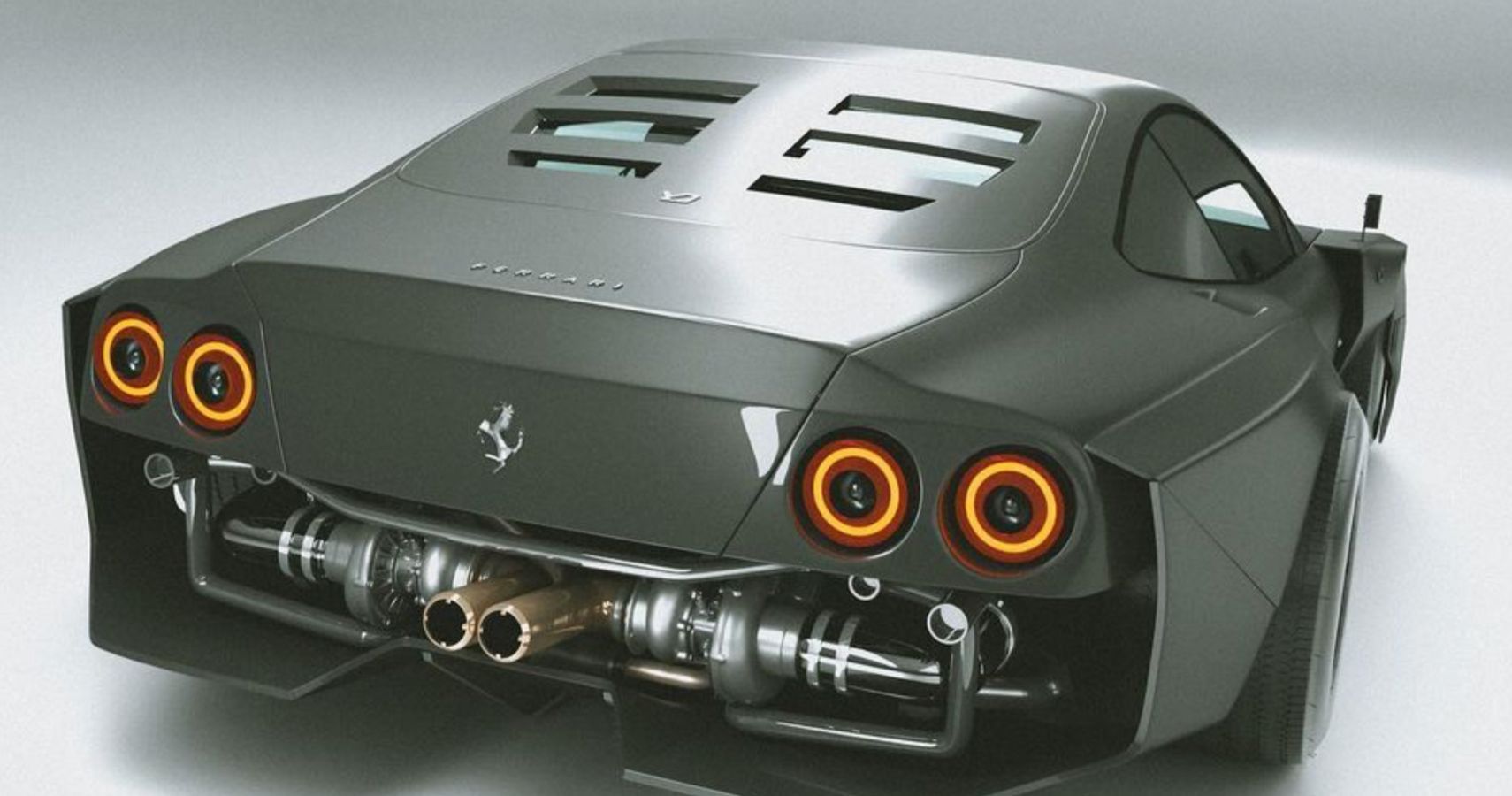 The Legendary Knight Rider Is Reimagined As This Awesome Cyberpunk ...