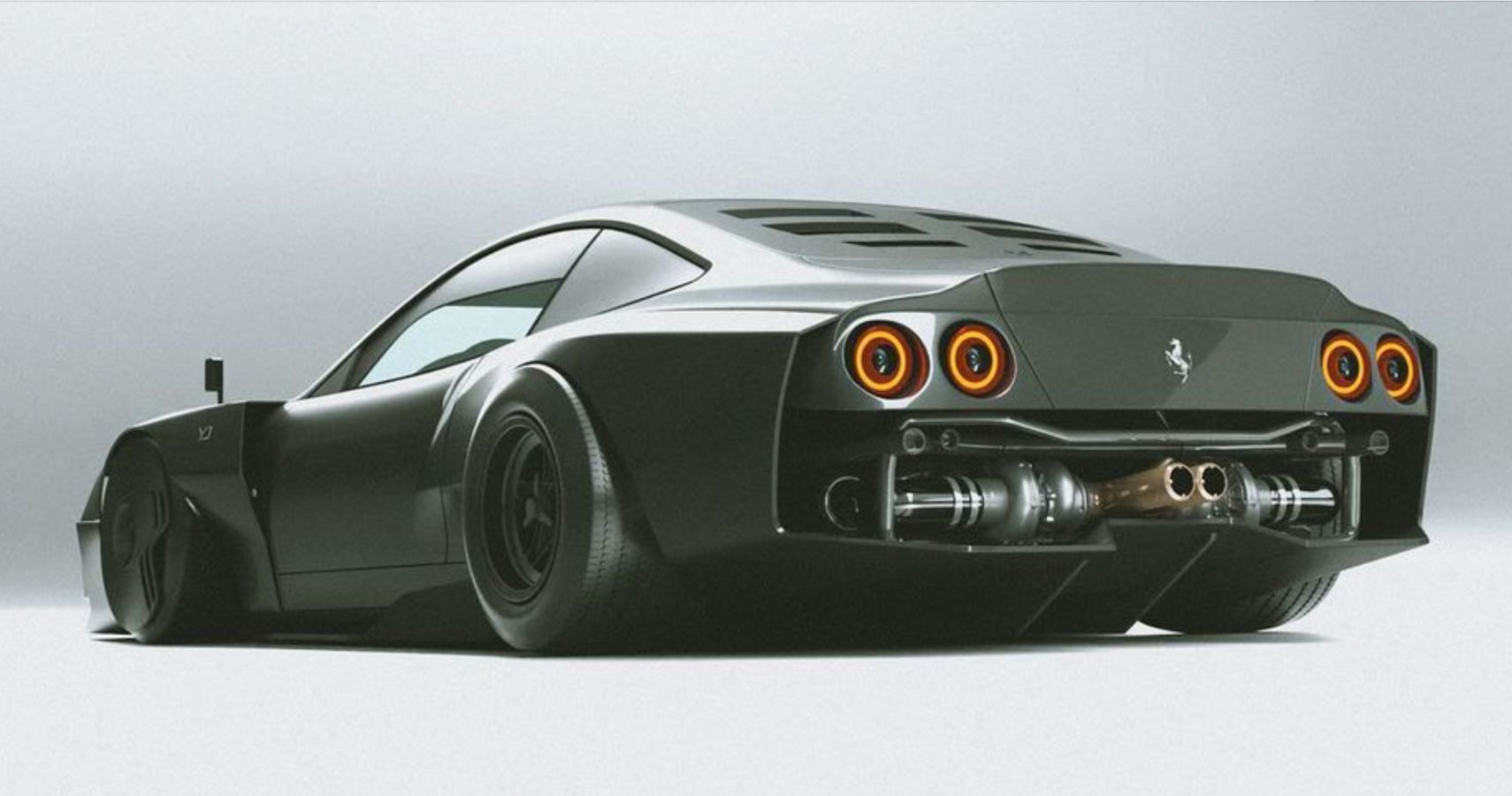 The Legendary Knight Rider Is Reimagined As This Awesome Cyberpunk ...