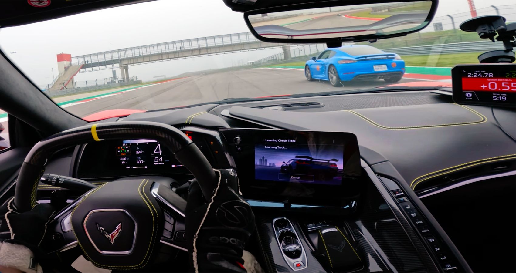 Watch The C8 Chevrolet Corvette Z06 With Z07 Track Pack Rip Some Hot Laps