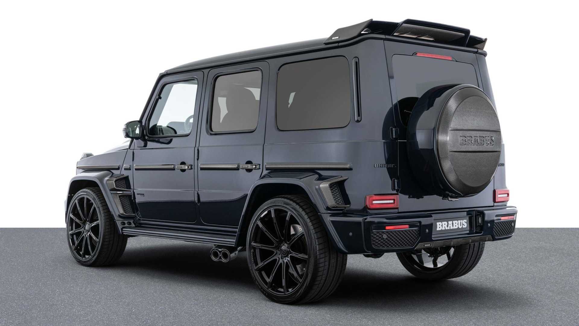 This Deep Blue Brabus-Tuned Mercedes-AMG G63 Comes With The Ultimate Accessories