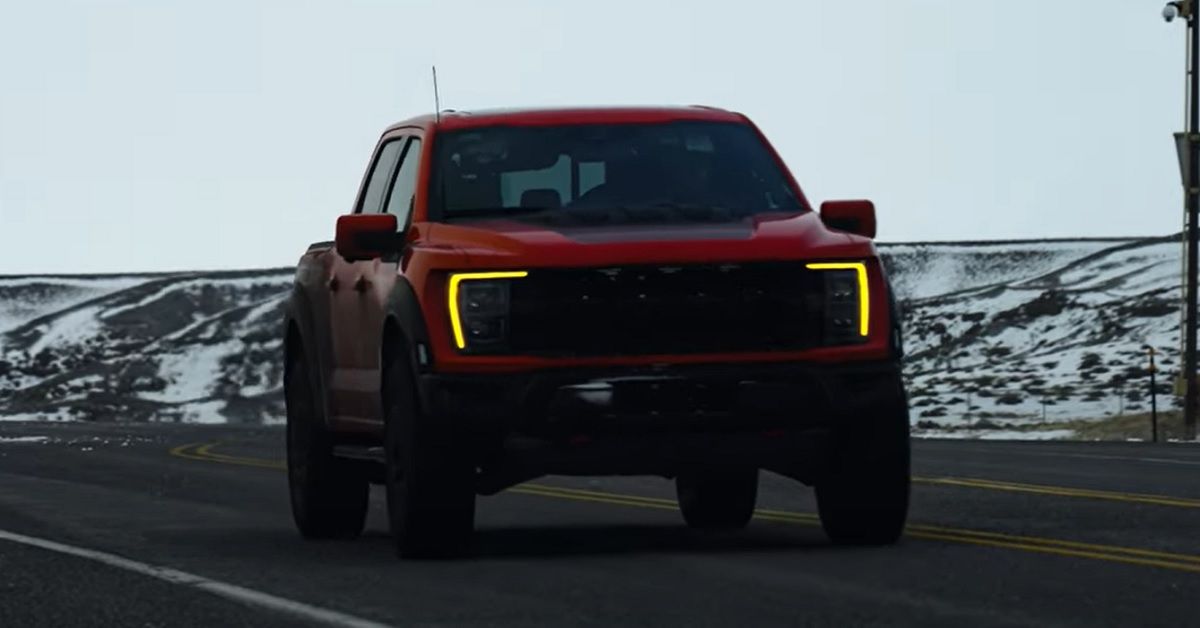 This Ford F-150 Raptor R Has No Problem Conquering The Frozen Wilderness