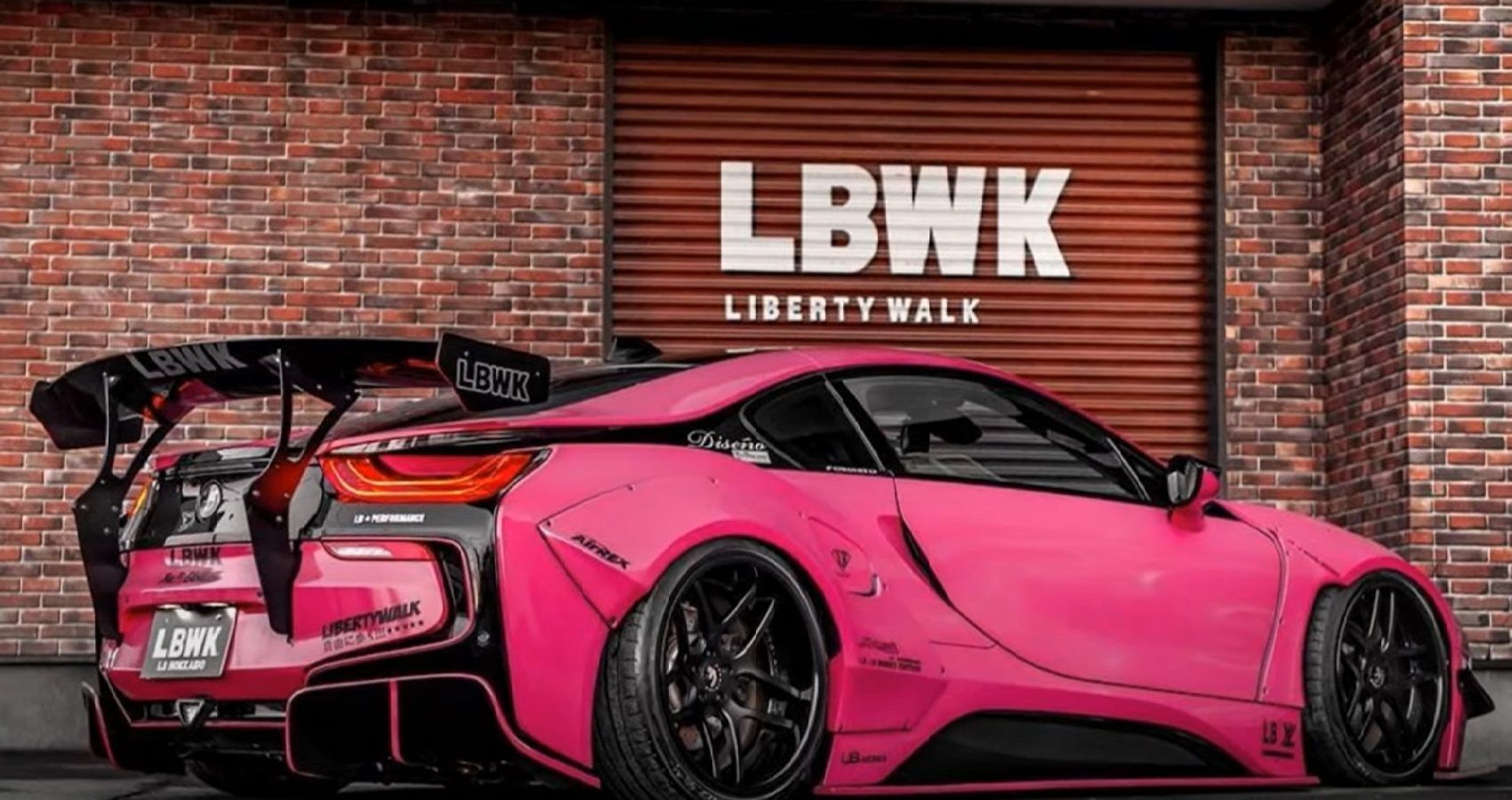 How Liberty Walk Liberated The BMW i8 Hybrid Sports Car’s Wild Side