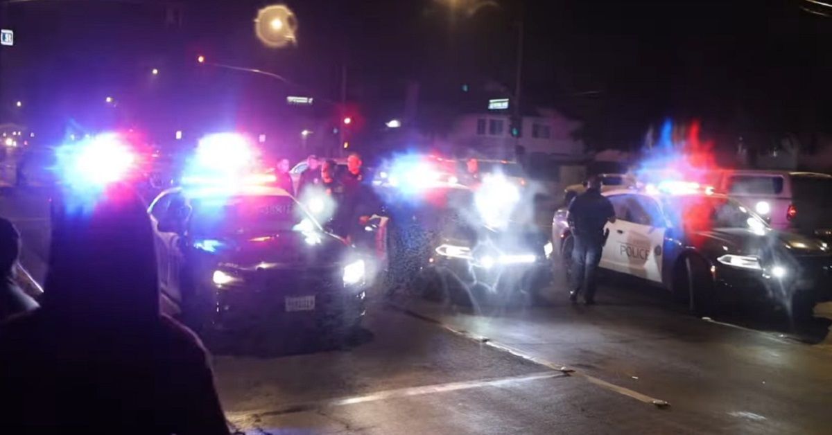 Police Task Force Turns Local Late Night Car Meet Into A Warzone
