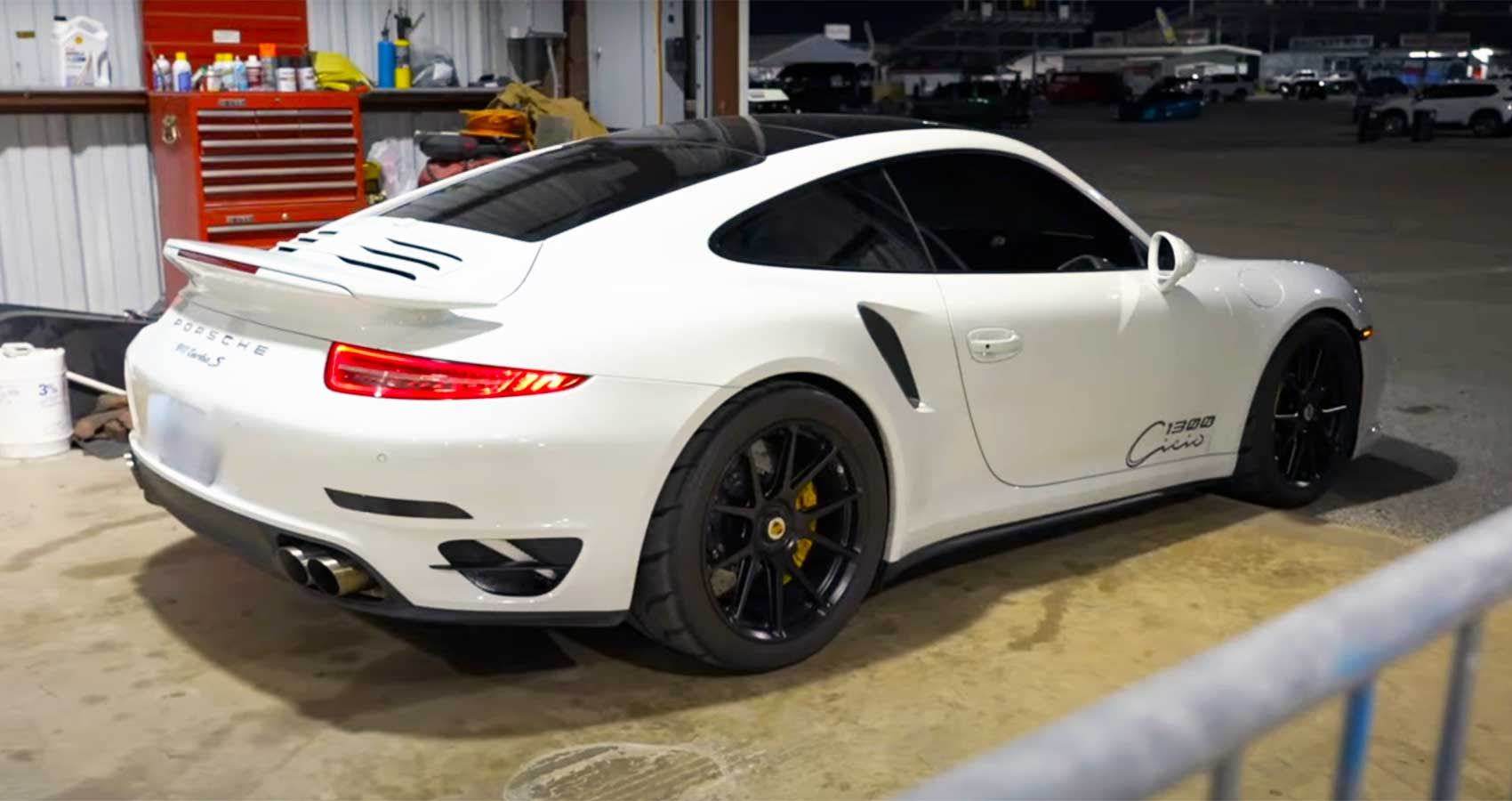 Ride Along With A 1,400-HP Fire Breathing Porsche 911 Turbo S