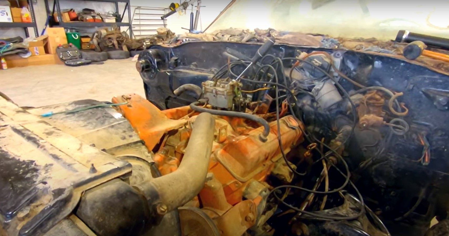 Returning This 1969 Chevrolet El Camino Engine To Its Former Glory