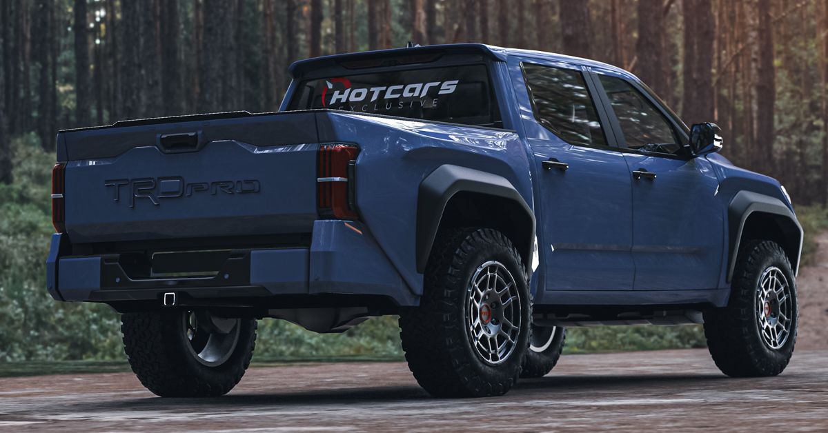 Move Over Ford, This 2024 Toyota Tacoma Redesign Concept Is Ready To Dominate The Pickup Market