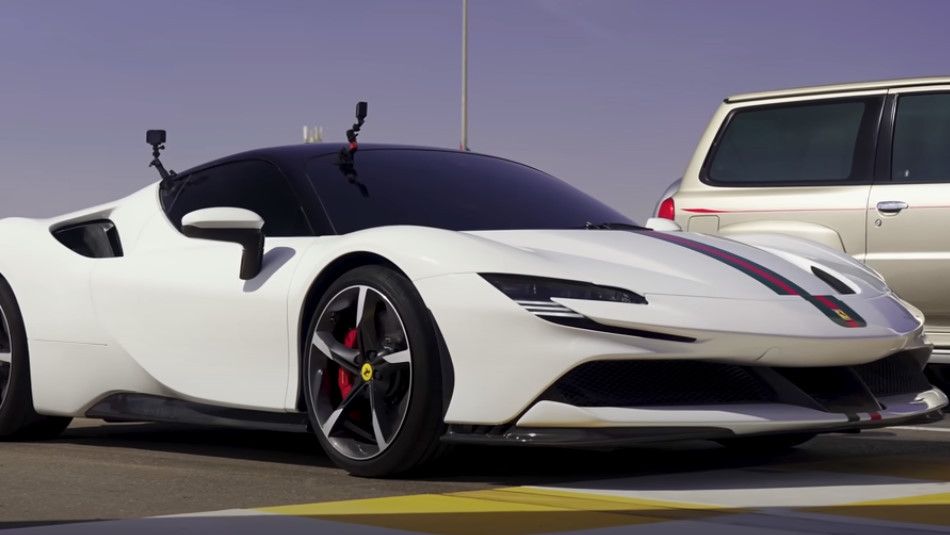 Watch This 3000-HP Nissan Patrol And Ferrari SF90 Drag Race End In Tears