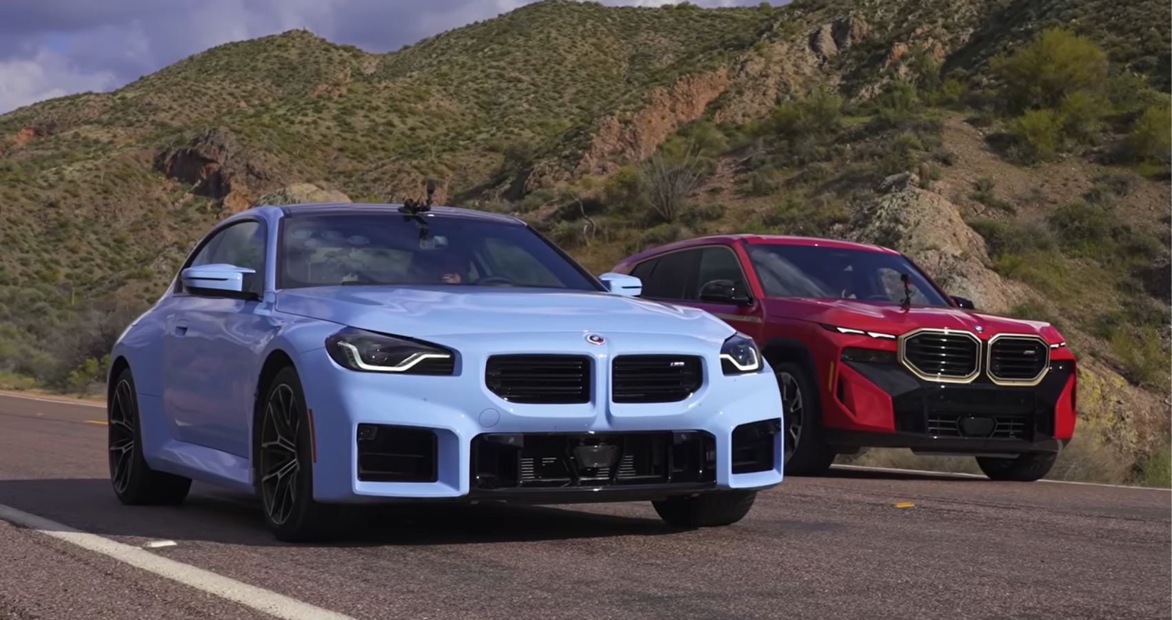 Watch The Basic BMW M2 School The Flagship XM SUV In A Drag Race
