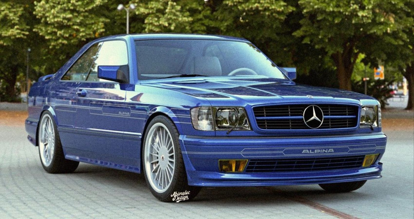 Render Reveals How An Alpina-Mercedes-Benz Partnership Would Look In A ...