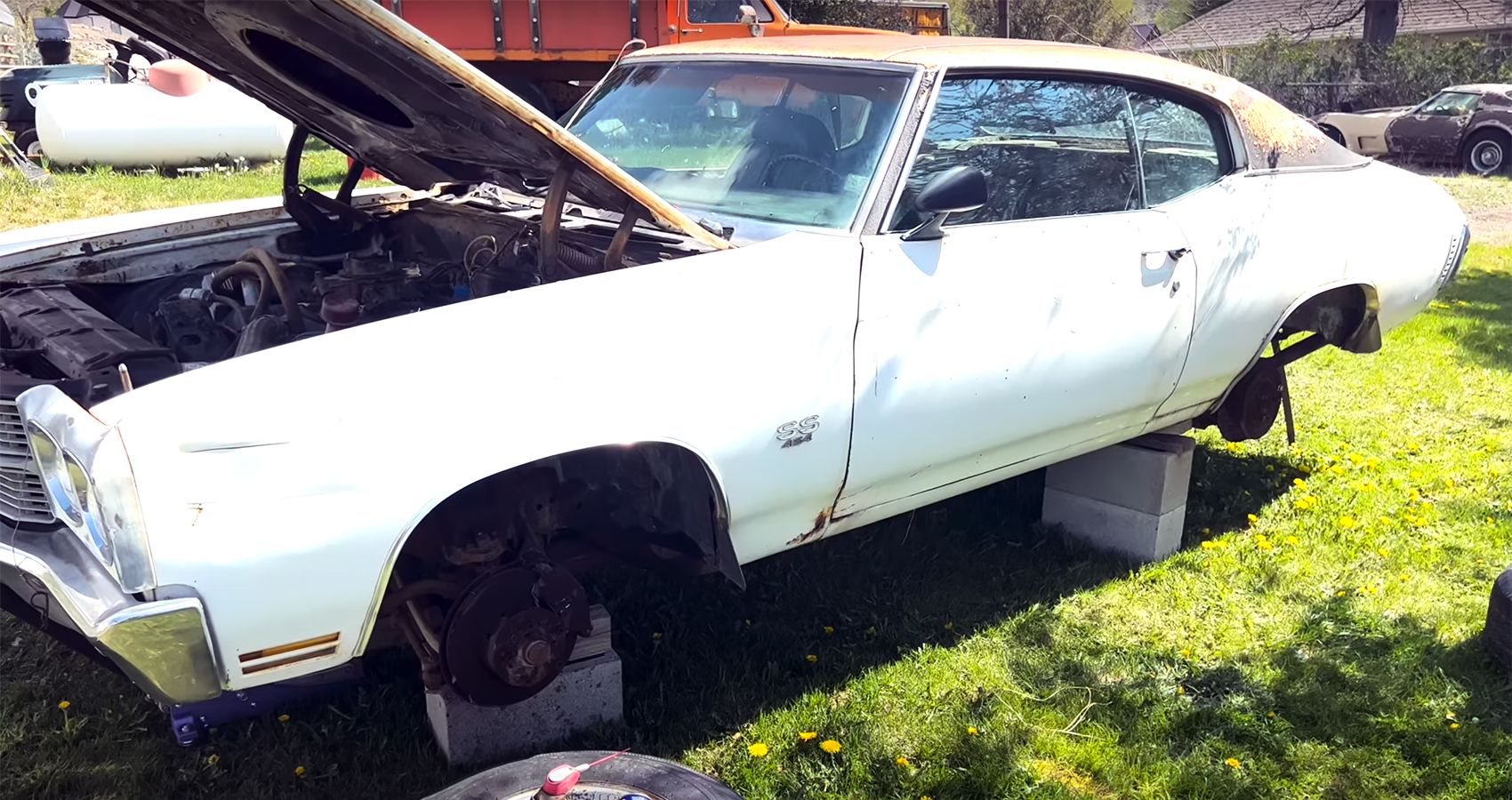 1970 Chevrolet Chevelle SS 454 LS6 Barn Find: A Promising Beginning for ...