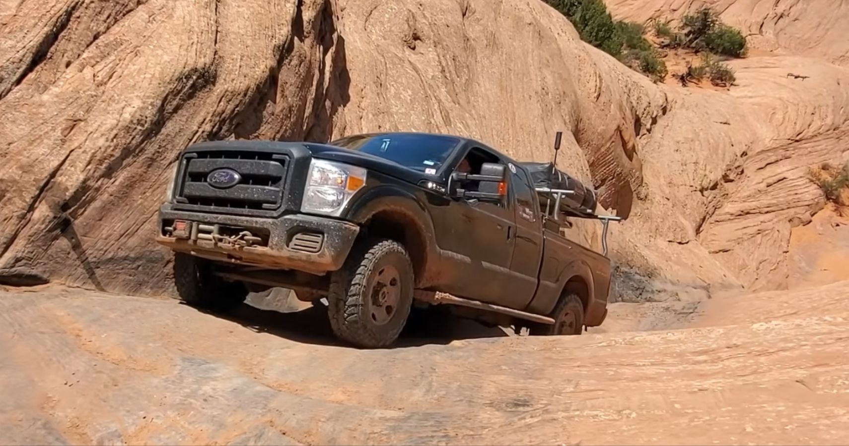 Watch This Nearly Stock Ford F-250 Super Duty Prove Its Worth Climbing ...
