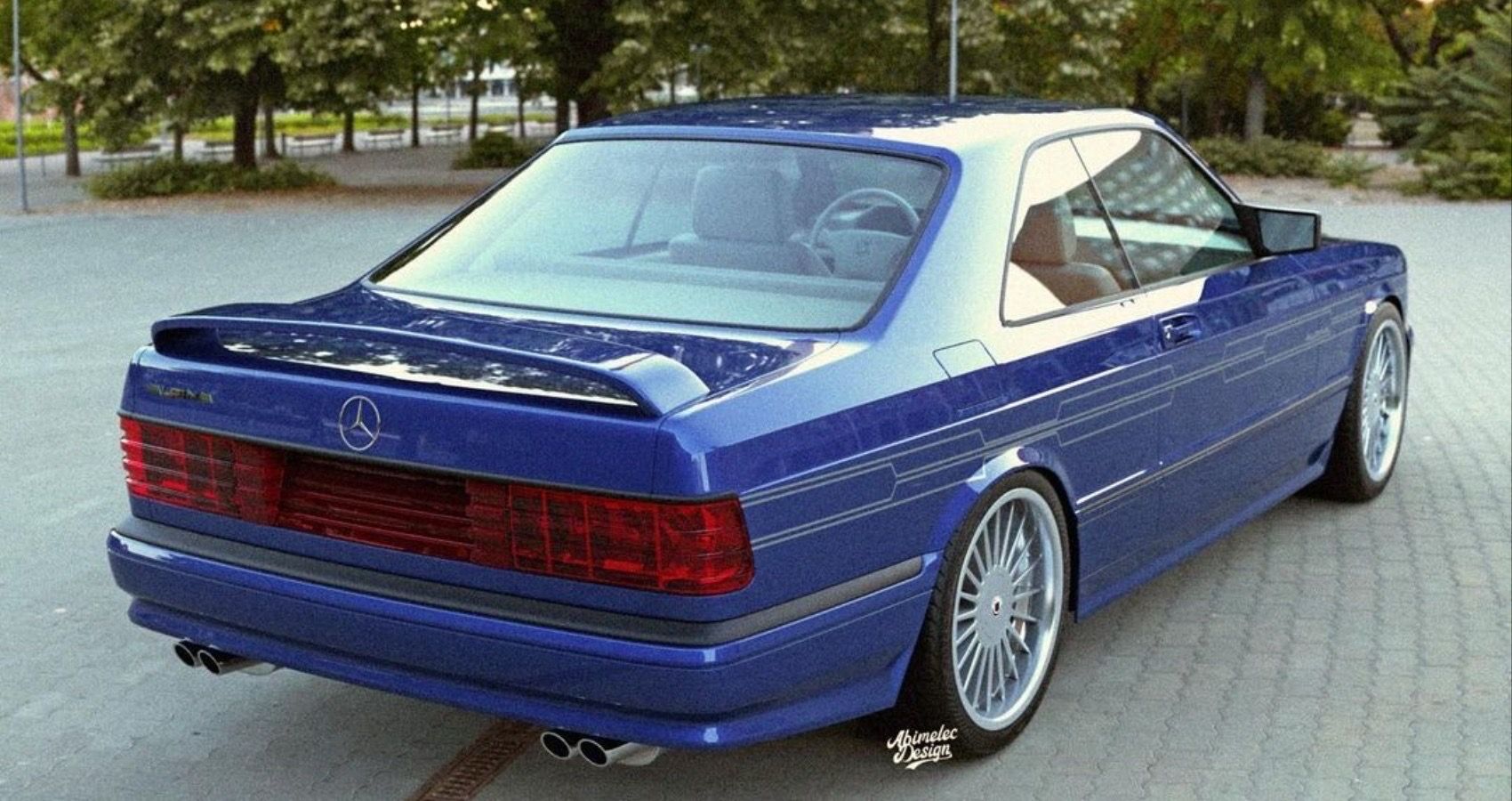 Render Reveals How An Alpina-Mercedes-Benz Partnership Would Look In A ...