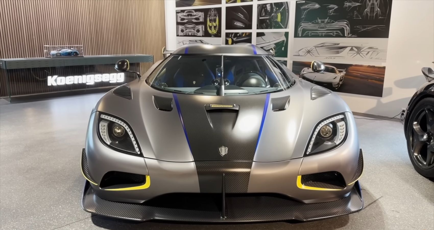 Vista Frontal Del Koenigsegg Agera Koenigsegg Agera RS