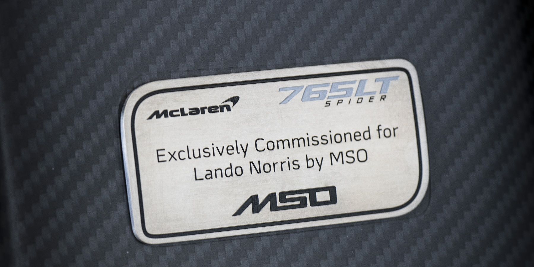 A Closer Look At Lando Norris’ New Special McLaren 765LT Spider