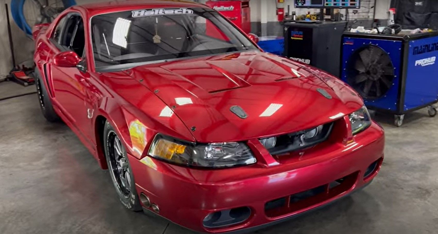This Beastly Twin-Turbo Ford Mustang SVT Cobra Wakes The Dead As It ...