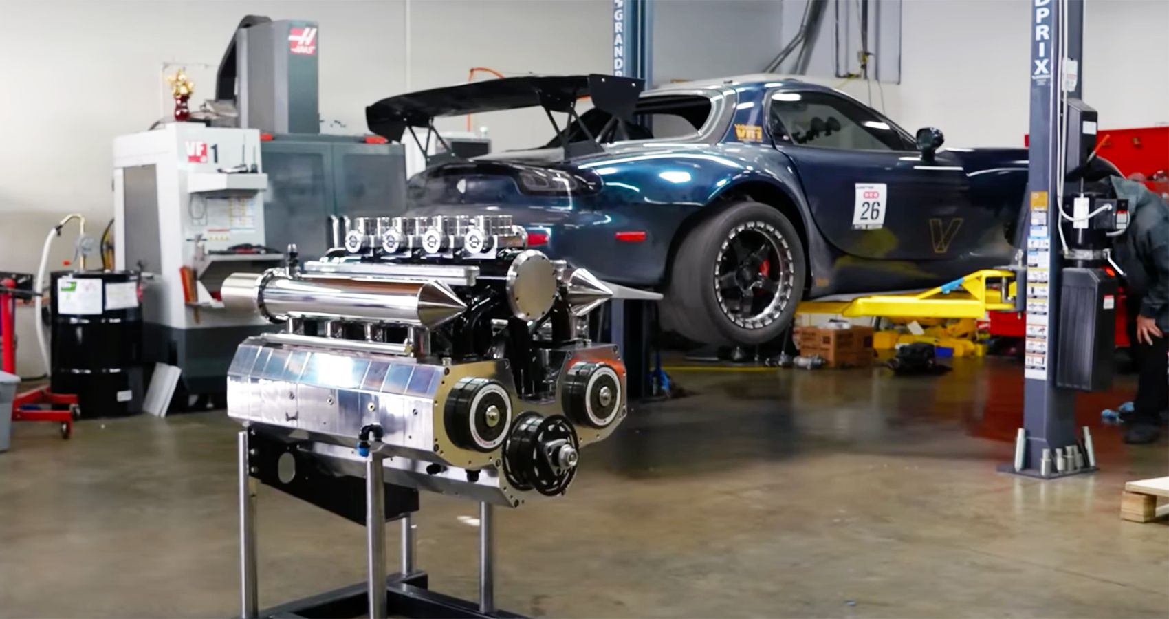 The World's Only 12-Rotor Engine's Crazy Horsepower And Even Crazier ...
