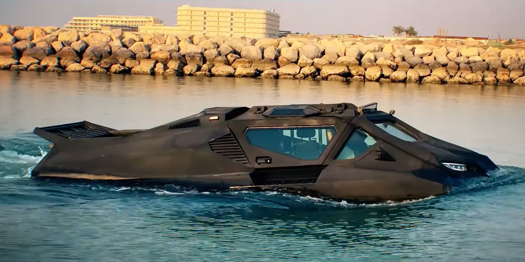 Check Out This Beastly Armored Tank That Can STORM Through Water Too