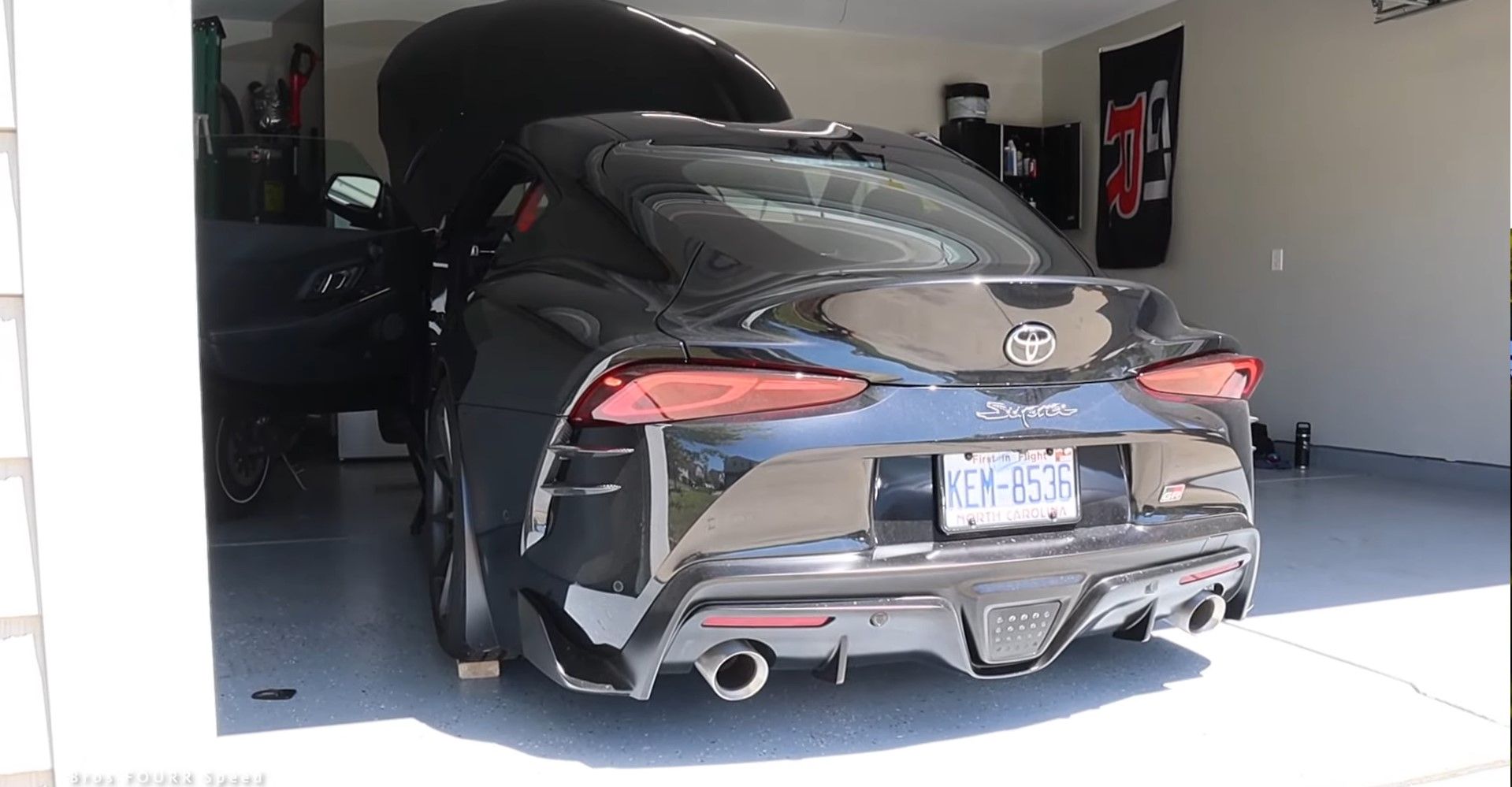A High Flow Catted Downpipe Is A Great First Power Mod For The Toyota GR Supra Manual