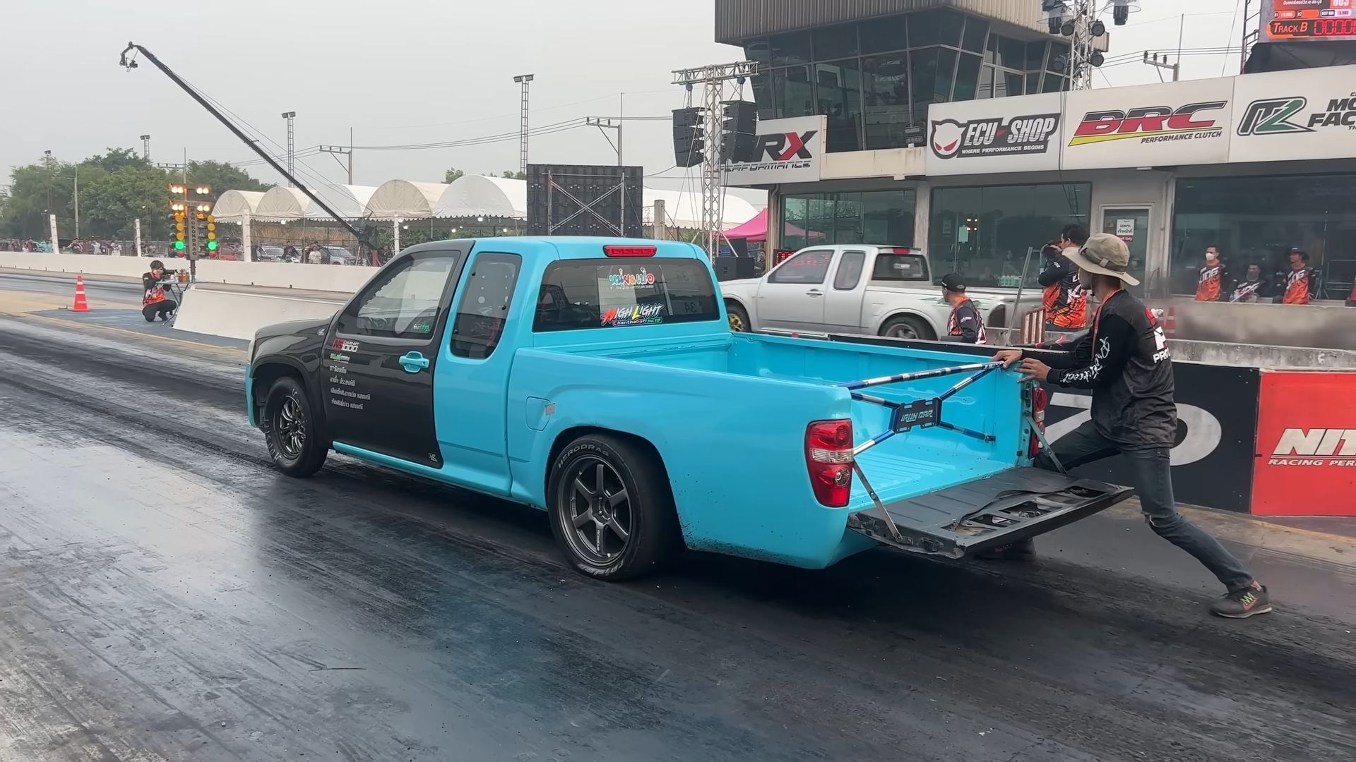 Why These Ridiculous 4-Cylinder Trucks Are The Hidden Drag Racing Rockets