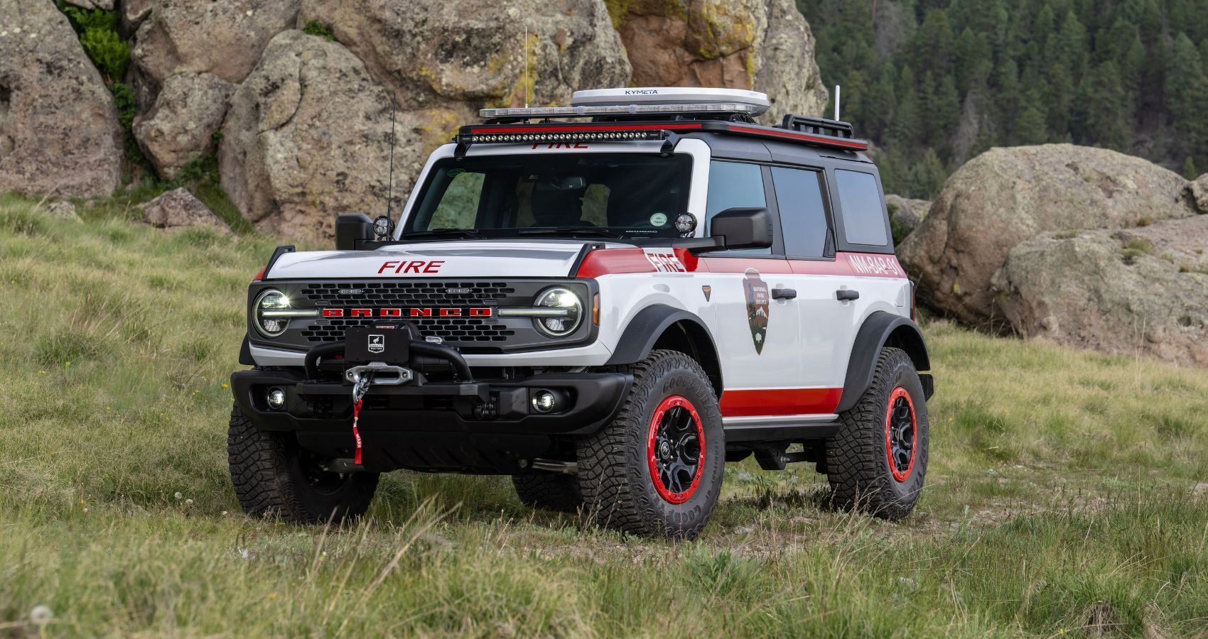 New Mexico’s National Park Receives Awesome Fire Fighting Ford Broncos