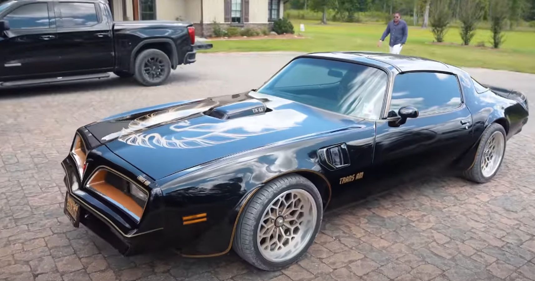 Dennis Collins Enjoys His Coffee With Pontiac Trans Am Donuts