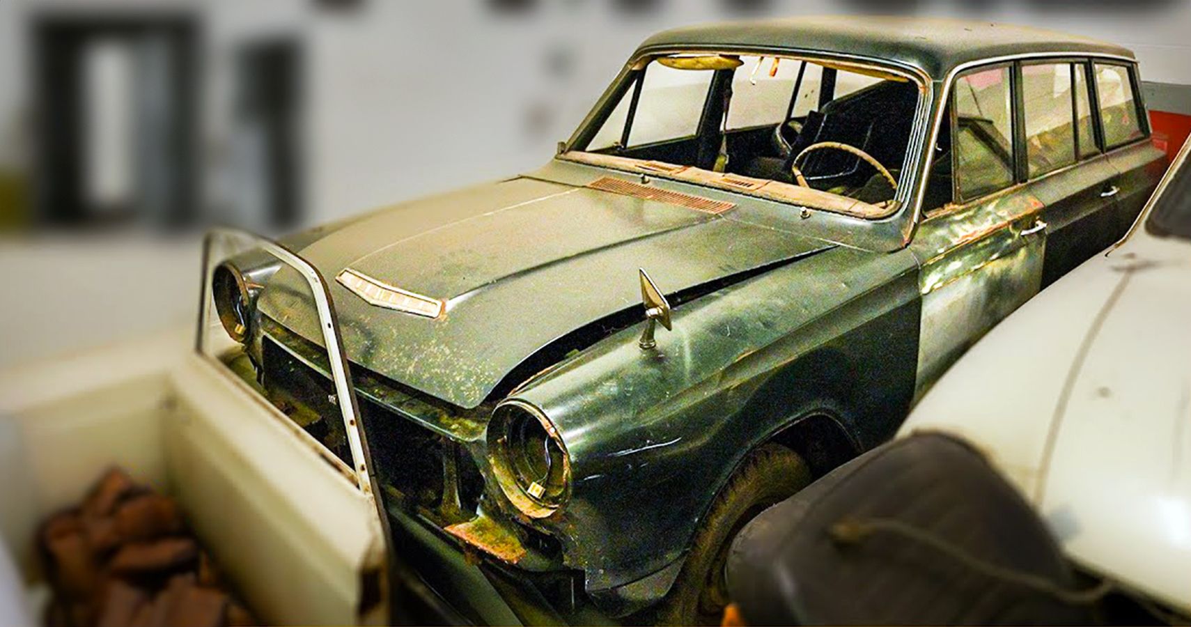 Check Out This Ultra Rare 1 Of 5 Ford Cortina GT Wagon Barn Find